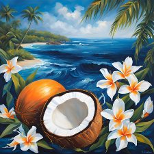 Fragrance Oil - Blooming Coconut & Orange — Windy Point Soap Making ...